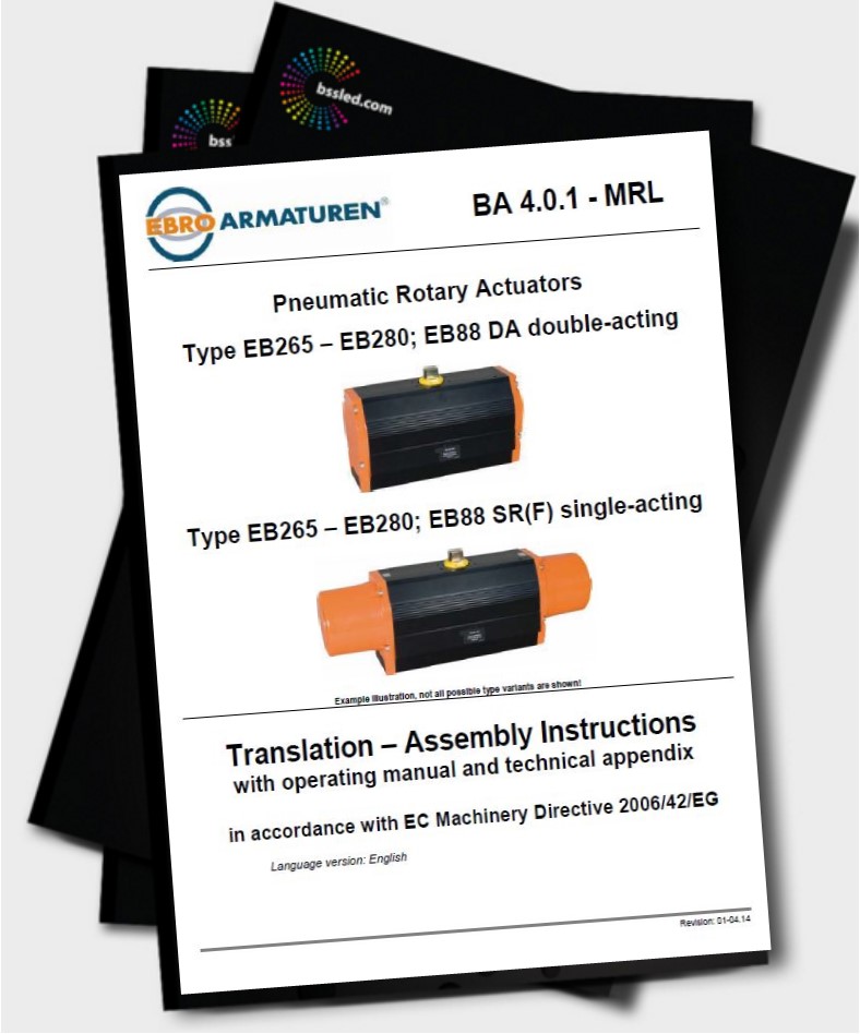 EBRO EB Pneumatic Actuators